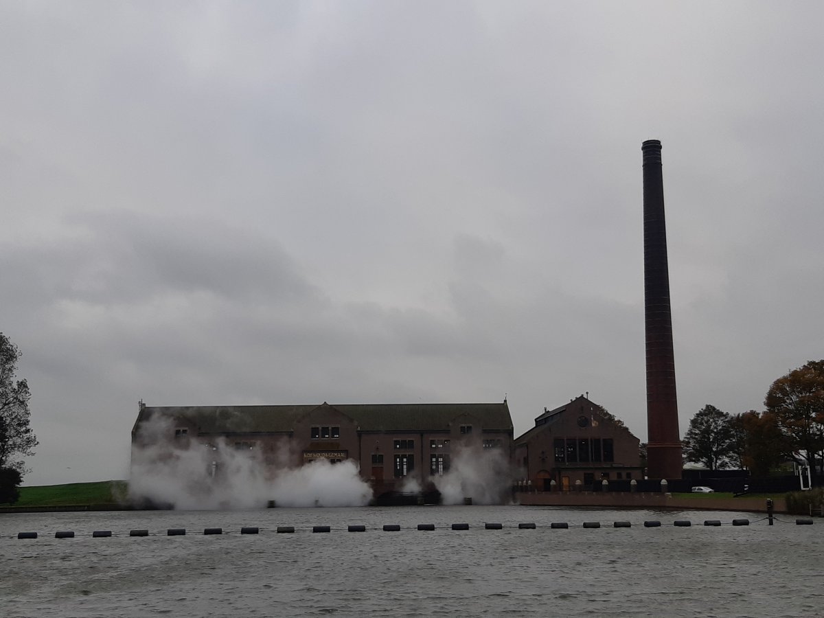 Grootste in werking zijnde Stoom gemaal staat in Lemmer